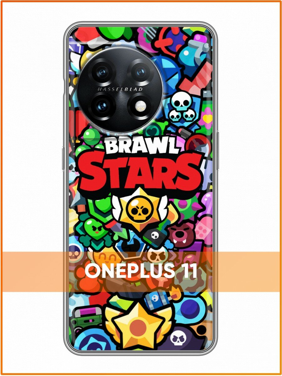 Чехол для OnePlus 11 с принтом для мальчиков Brawl Stars (ВанПлюс 11)