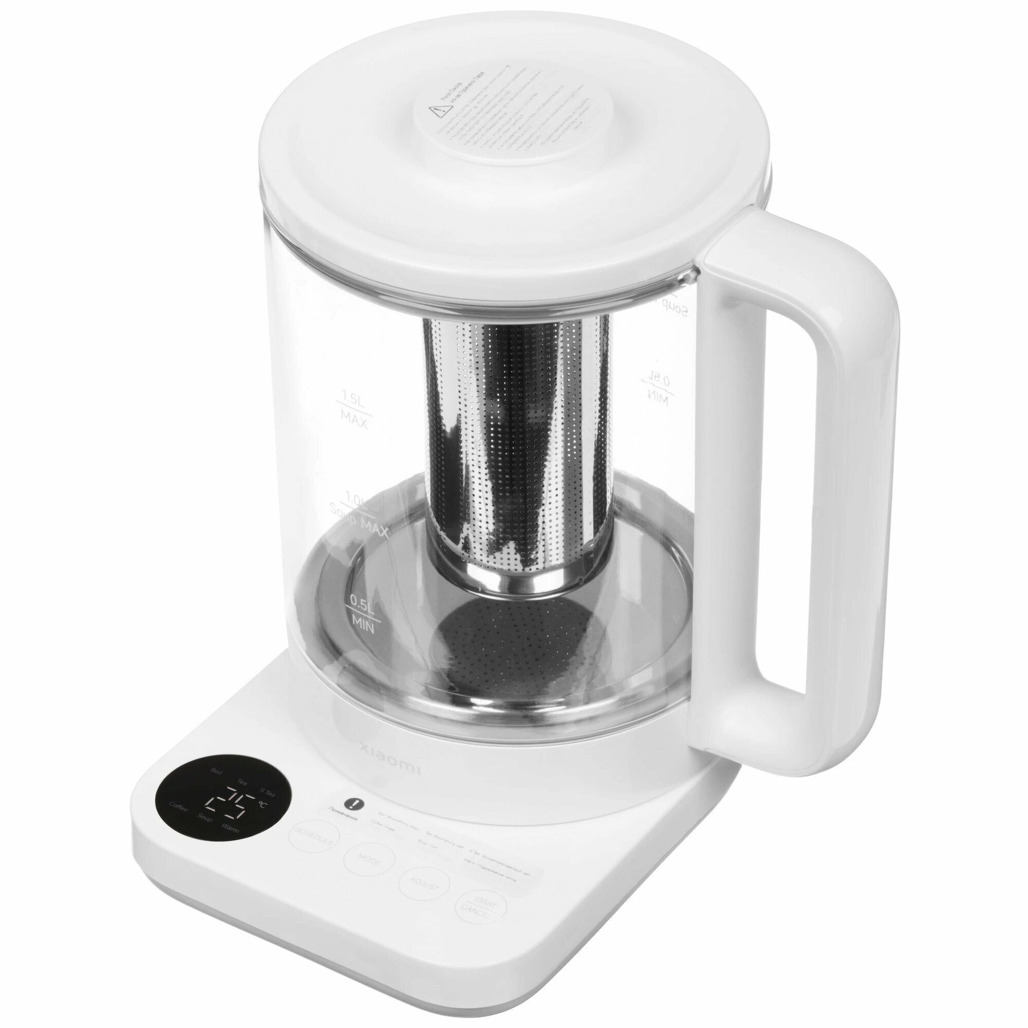 Электрочайник Xiaomi Multifunctional Kettle , многофункциональный, белый