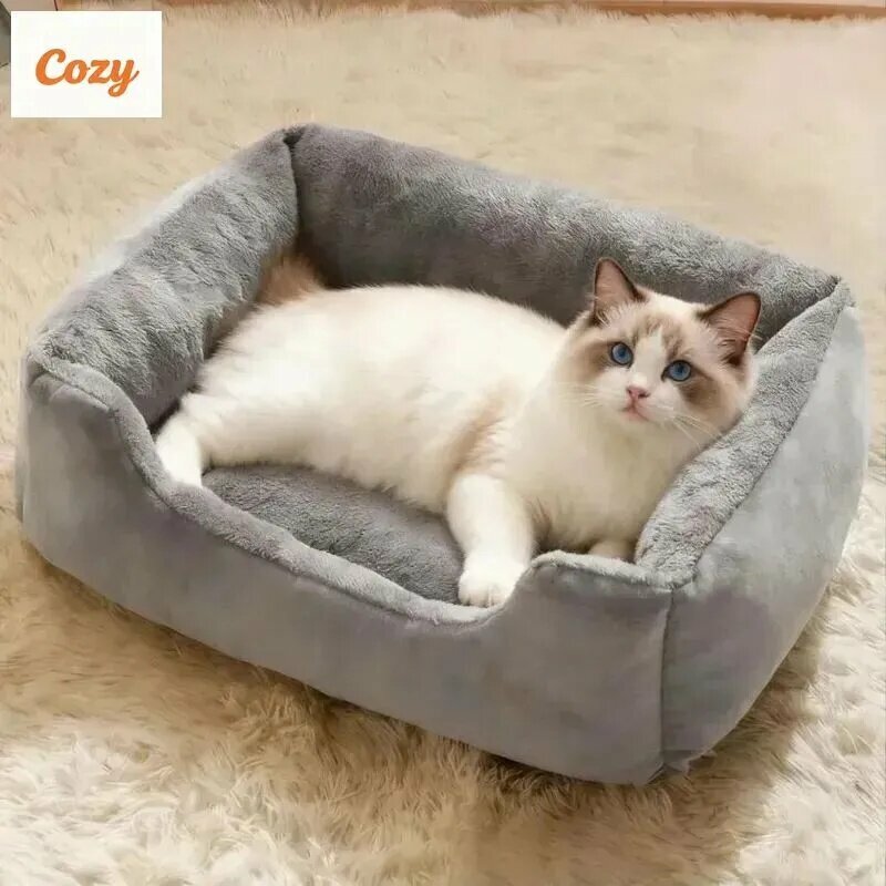 Лежанка с подогревом для собак и кошек - морозостойкий матрас с грязеотталкивающим покрытием