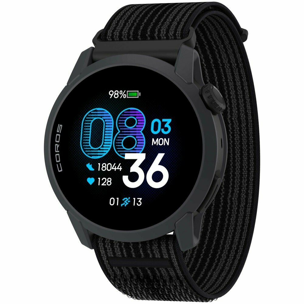 Умные спортивные часы Coros Pace 4 Black Nylon с AMOLED-экраном