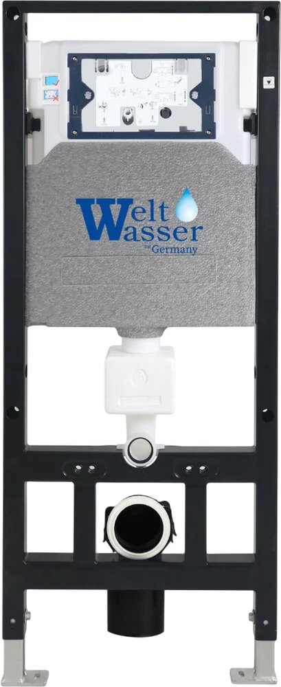Инсталляция для унитаза Weltwasser WW Amberg 506 50, 6 см, крепление к стене/к полу, с шумоизоляцией