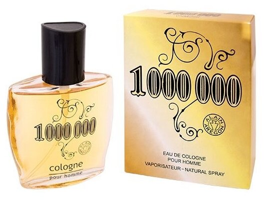 Positive Parfum men (alain Aregon) Cologne - 1 000 000 Одеколон 60 мл.