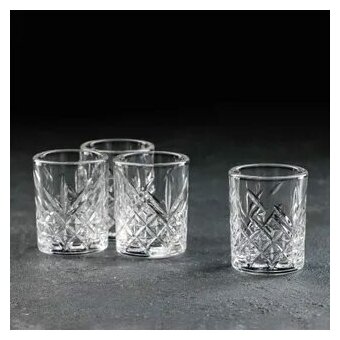 Набор стопок Pasabahce Timeless 4шт, 60мл