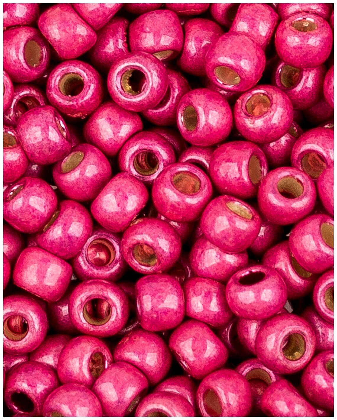 Японский бисер Toho, размер 8/0, цвет: PF Матовый гальванизированный орхидея (PF563F), 10 грамм