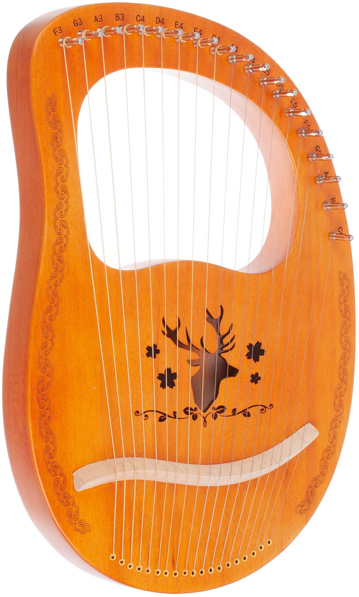 Музыкальный инструмент, лира 19 струн