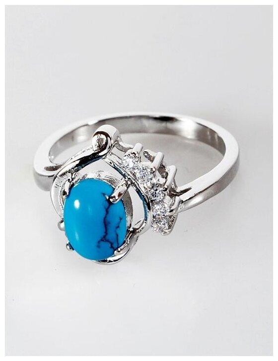 Кольцо, бирюза