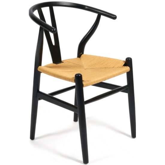 Стул Secret DE Maison WISHBONE (mod. CB2212), дерево вяз, 57х50.5х79.5, черный