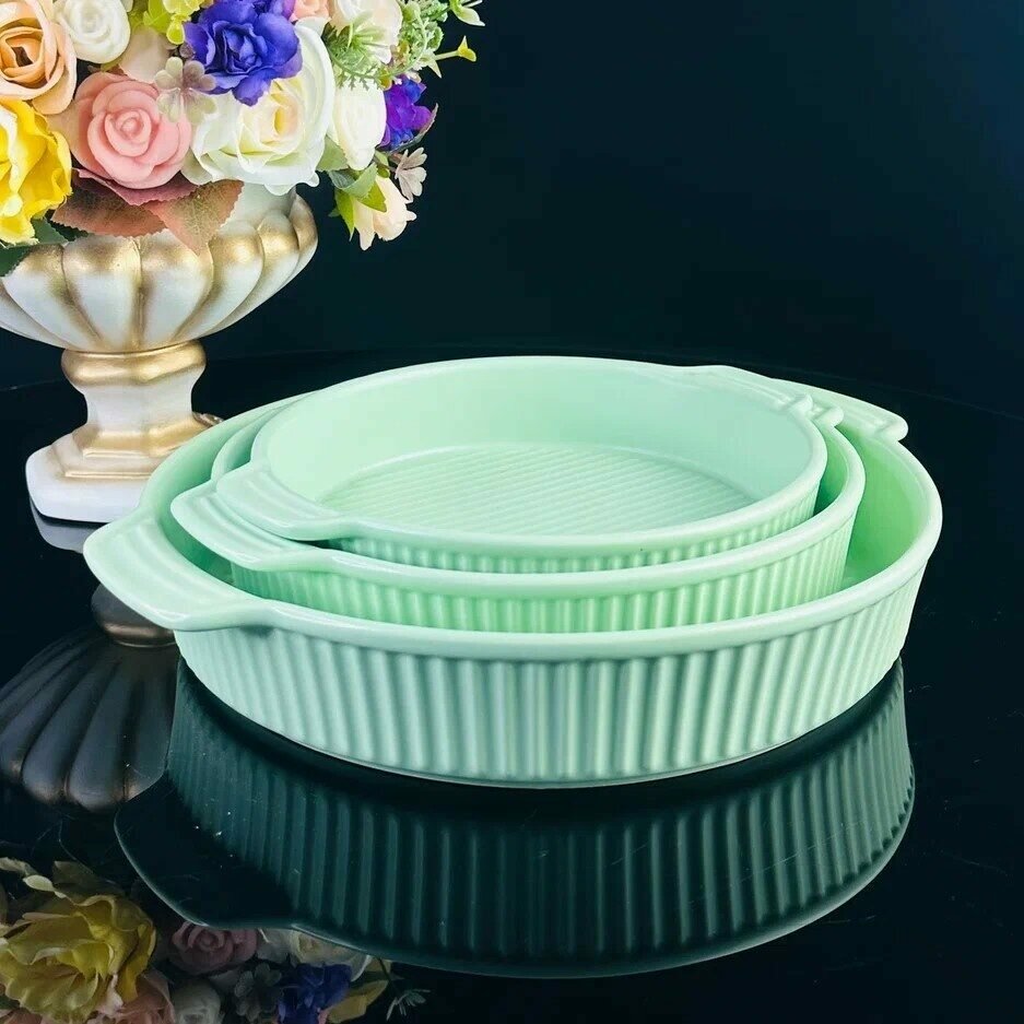 Глубокое блюдо для запекания 25см Фарфор 1 шт.