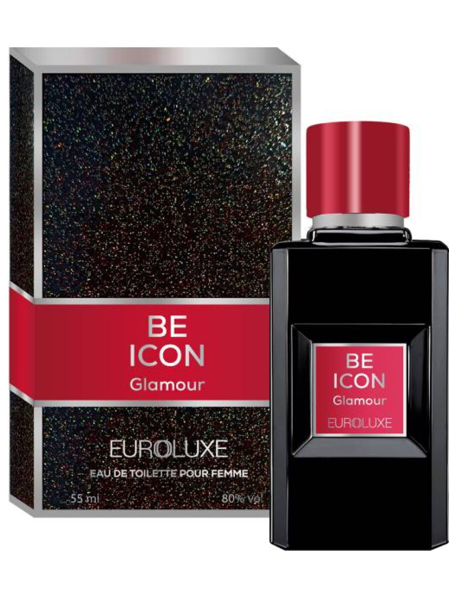 Туалетная вода Euroluxe Be Icon Glamour, спрей, 55мл, женская