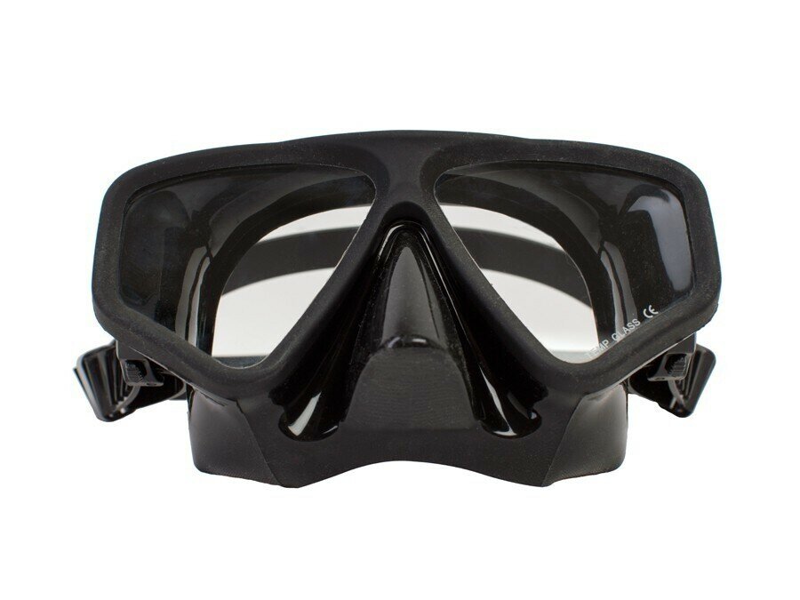 Маска Scorpena C2 черный силикон