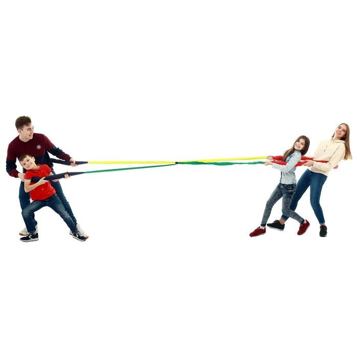 Петли для перетягивания, игра «Кто сильнее № 3», длина 2 м, цвет микс