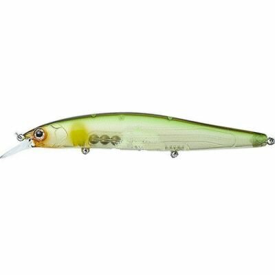 Воблер Daiwa STEEZ MINNOW 110SP-SR # Ghost Ayu