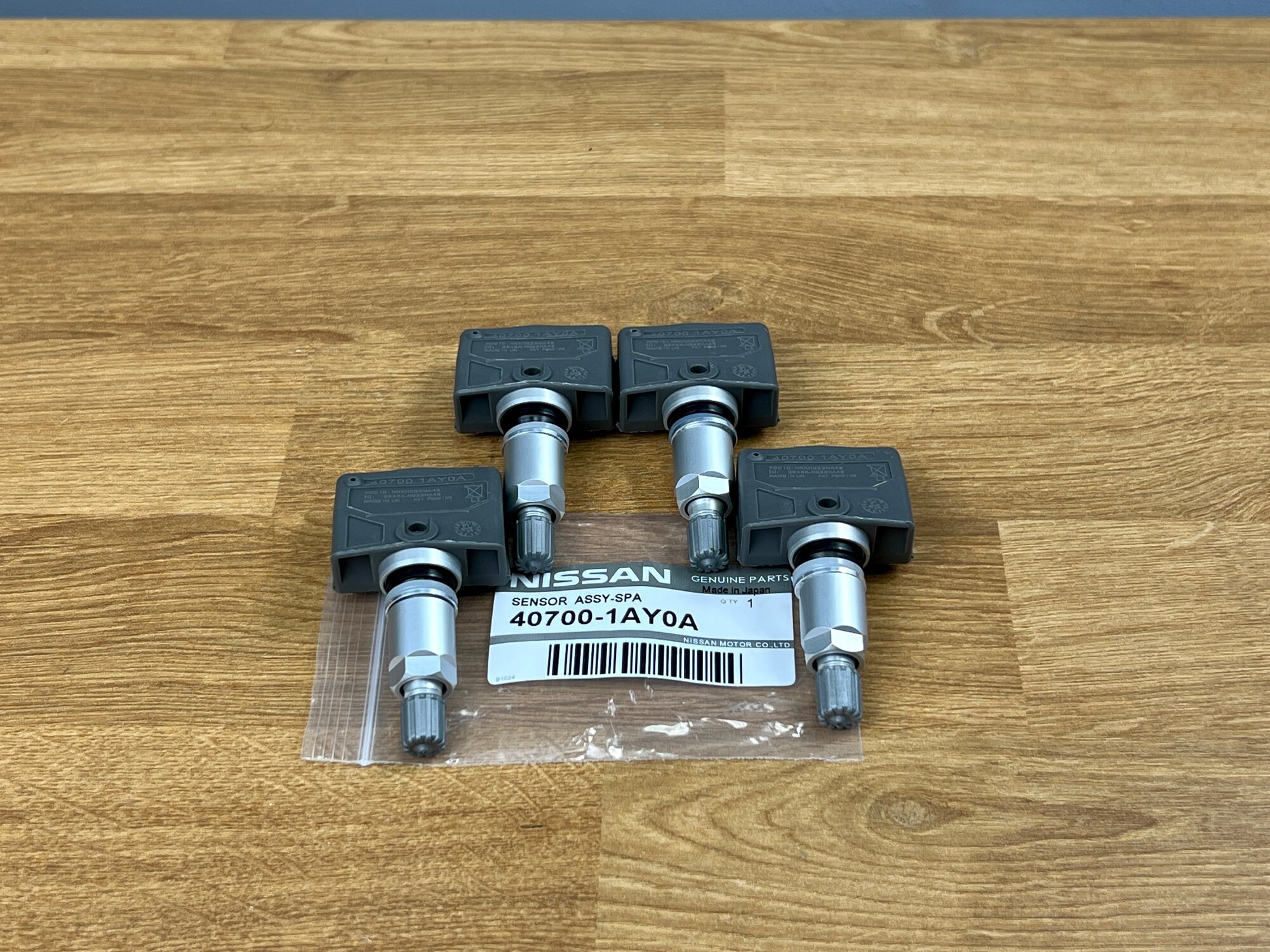 Датчик давления шин для Nissan / Renault / Infiniti / арт. 407001AY0A (1шт.)