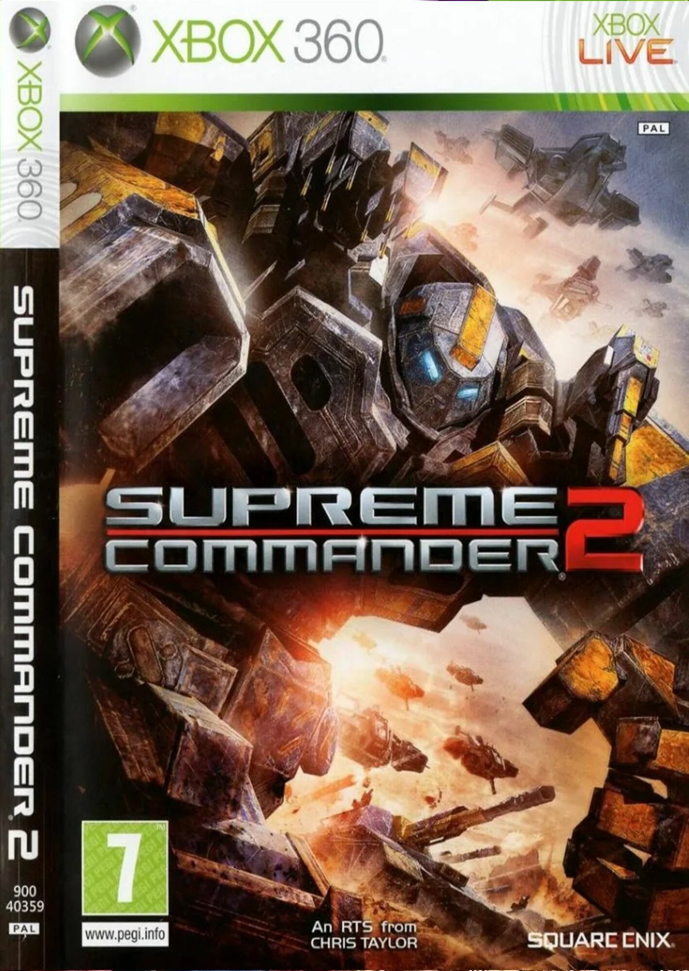 Supreme Commander 2 Видеоигра на диске Xbox 360. Товар уцененный