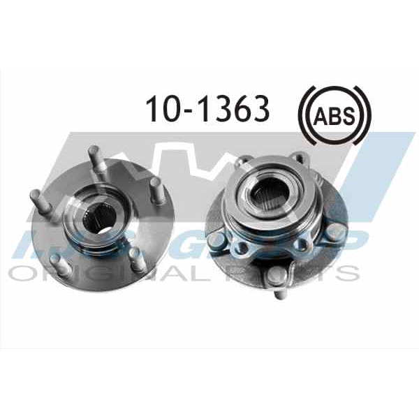 IJS 10-1363 ступица передняя в сборе\ Nissan (Ниссан) qashqai / x-trail 07