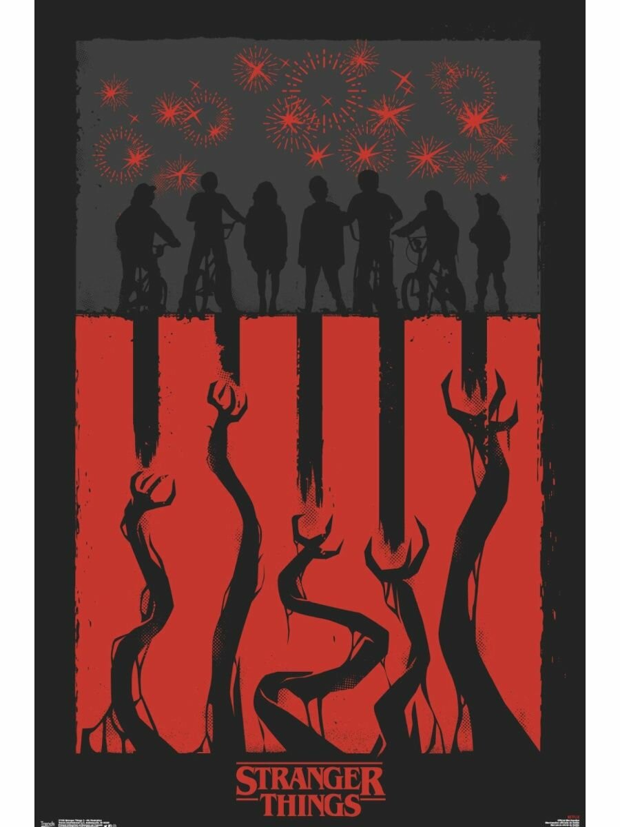 Постер "Очень странные дела. Под землей"