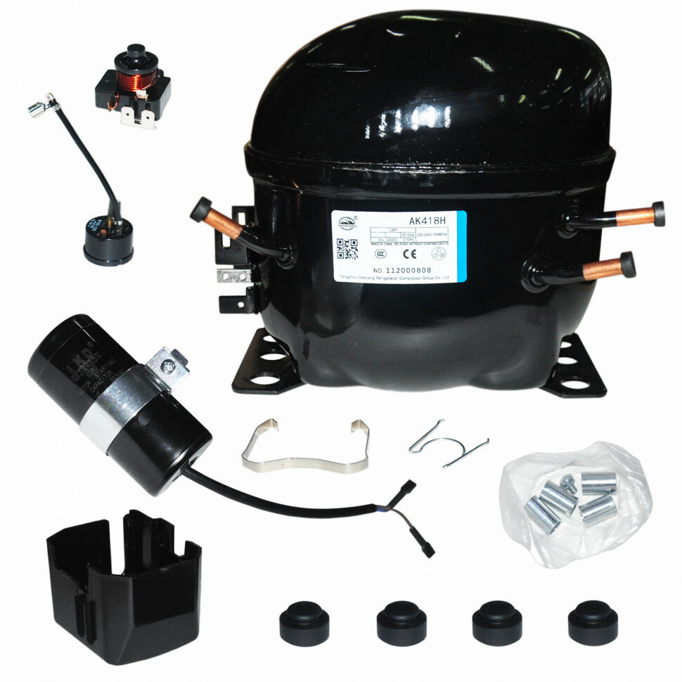 Компрессор Wansheng AK418H (R-134а, 418W при -23.3C) AK418H
