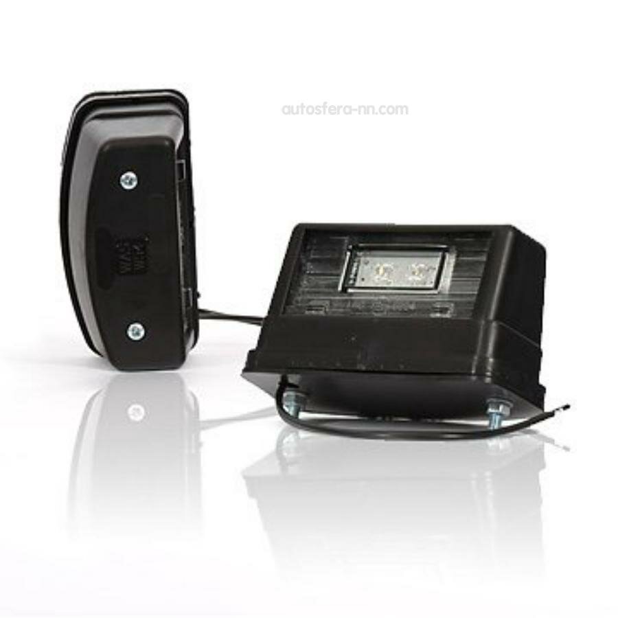 WAS 246 фонарь освещения номерного знака! универсальный 12V-24V LED провод 13cm\