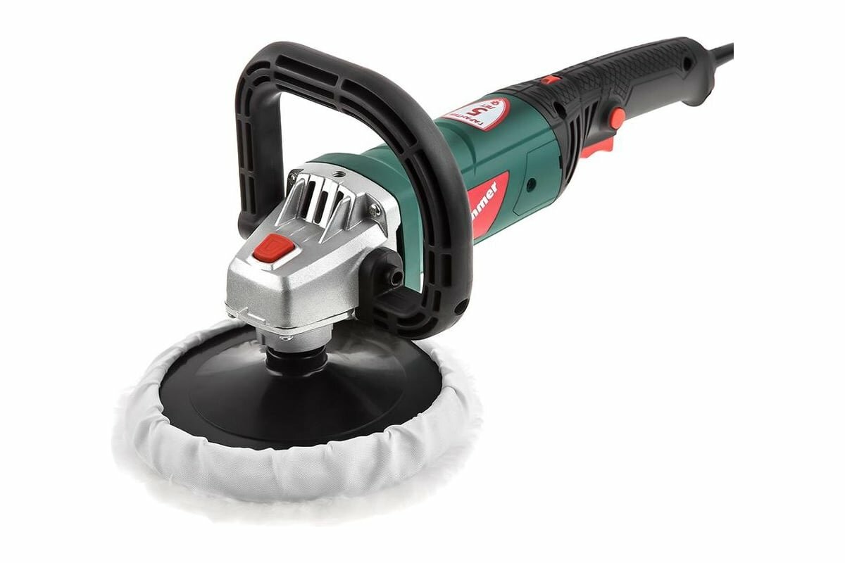 Hammer Машина шлифовальная угловая Flex1200Вт 600-3500об/мин тарелка 180мм USM1200P 519462