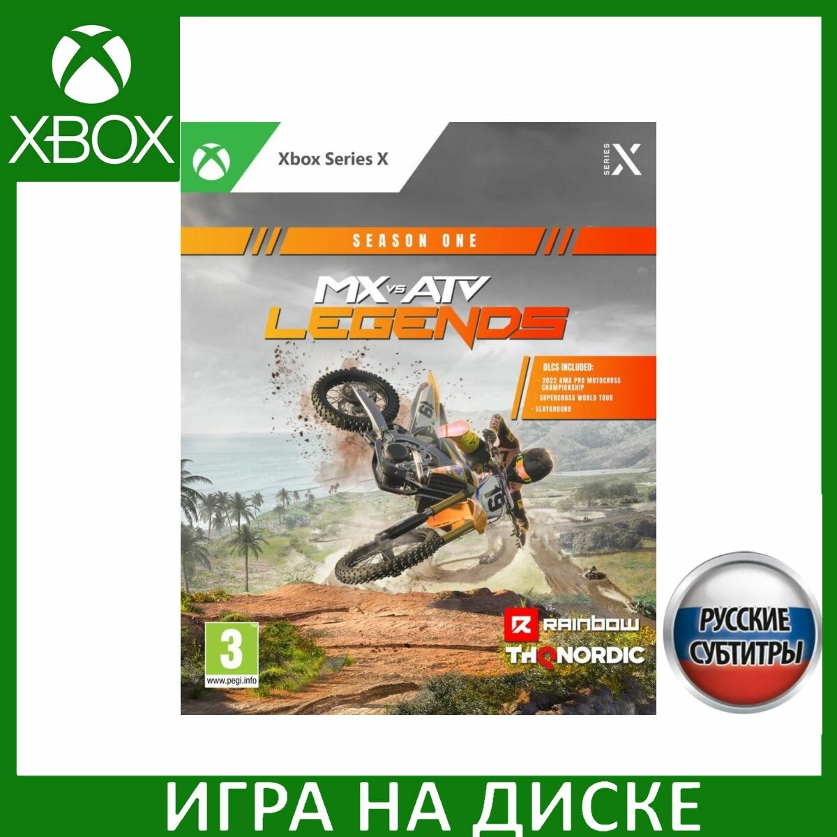 Игра MX vs ATV Legends Season One Edition Xbox Series X Русская Версия Диск на Xbox Series X