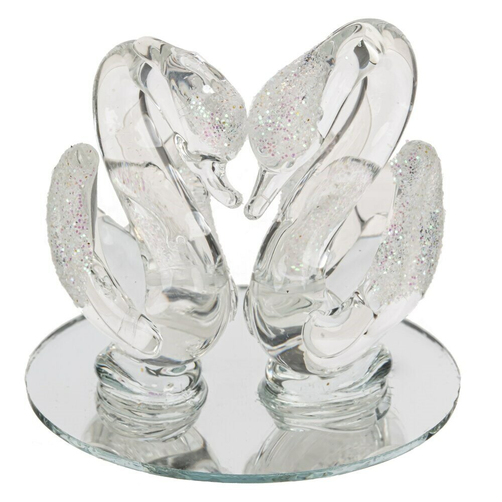 Фигурка декоративная "Лебеди", L=4,5 W=4,5 H=4 см