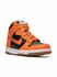 Кроссовки NIKE Dunk High, размер 38 EU, оранжевый