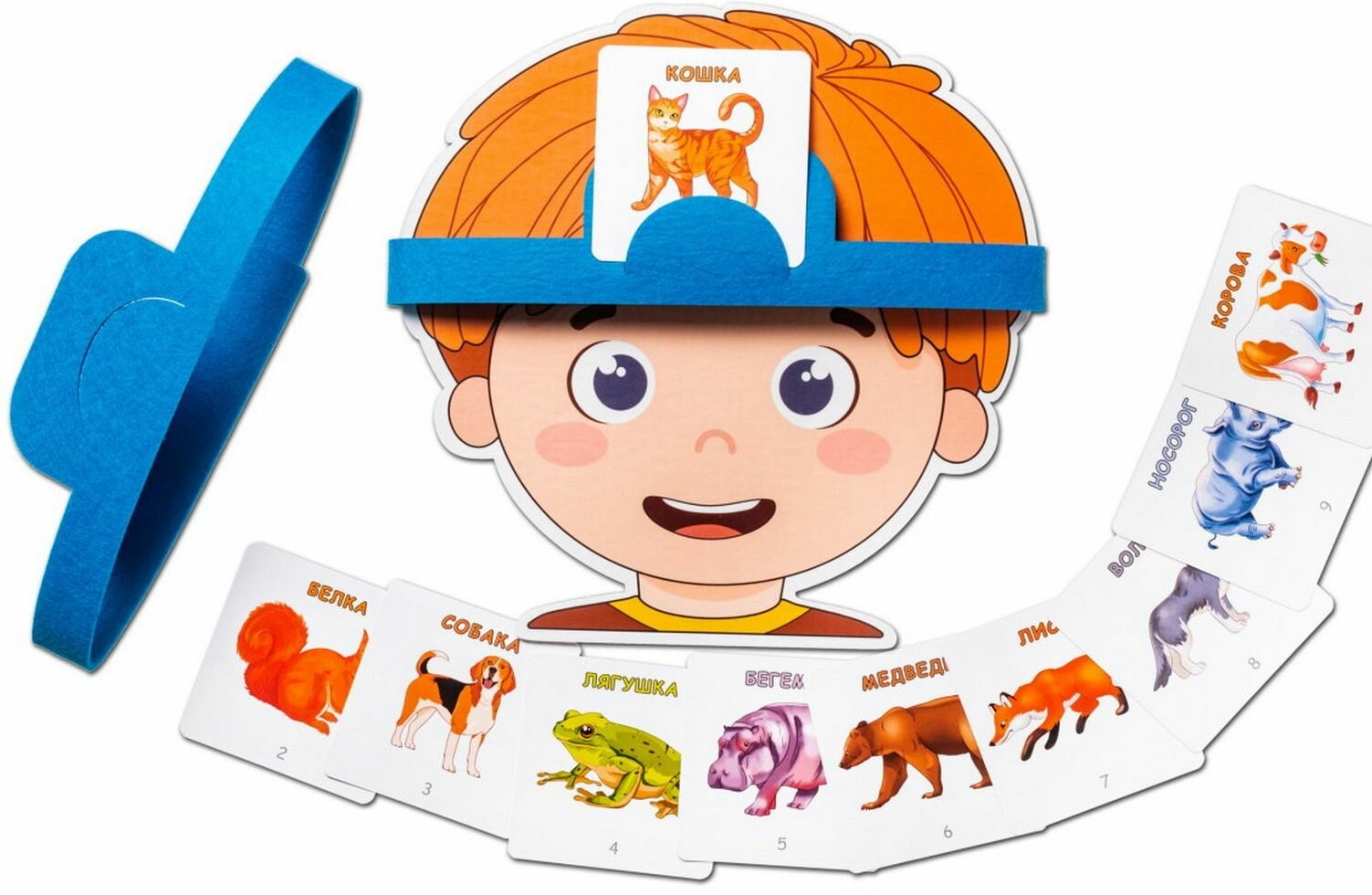 Набор карточек "Да или Нет. Животные", развитие речи, обучающая настольная игра для развития логического мышления и коммуникативных навыков, учим животных