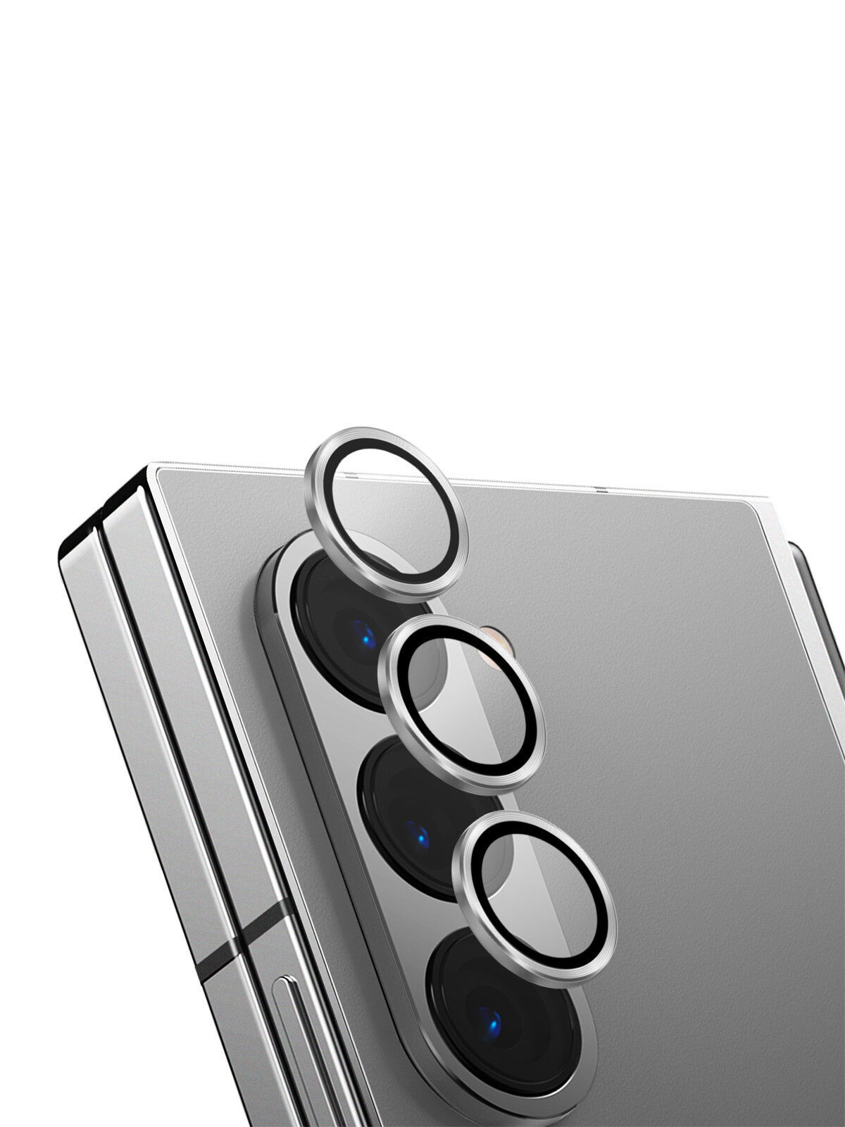 Uniq стекло для Galaxy Z Fold6 OPTIX Camera Lens protector Aluminium Silver
