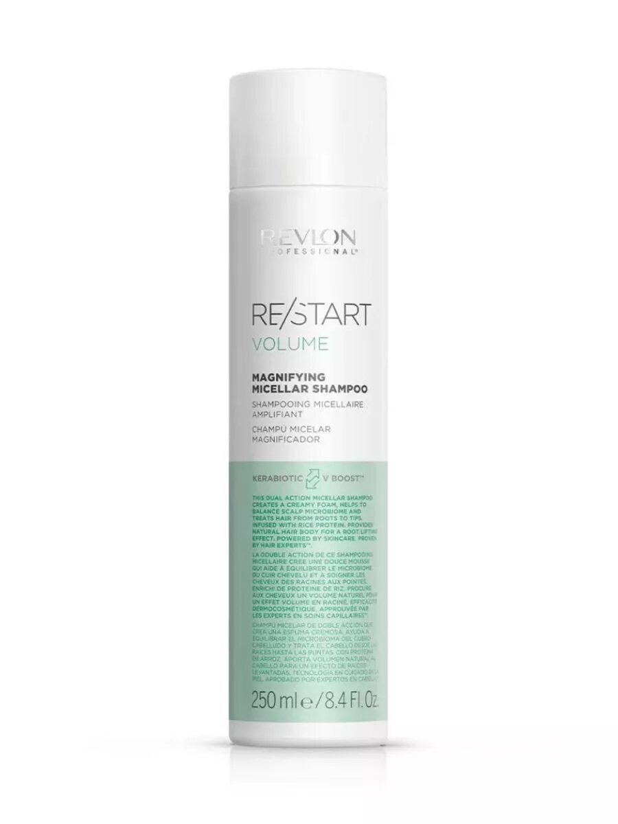 Revlon RESTART Шампунь мицеллярный для тонких волос 250мл