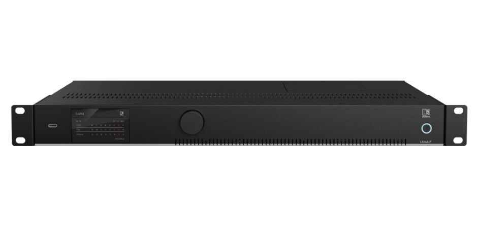 AUDAC LUNA-F Flexible networked audio matrix processor