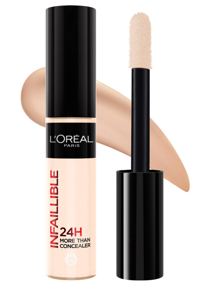 Консилер L'Oreal Paris Infaillible стойкий многофункциональный, тон 324 теплый беж