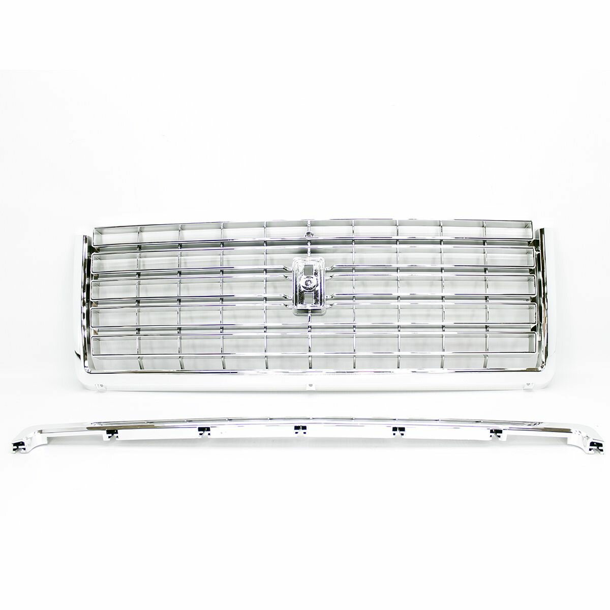 Решетка / облицовка радиатора Лада / ВАЗ 2107 (хром)