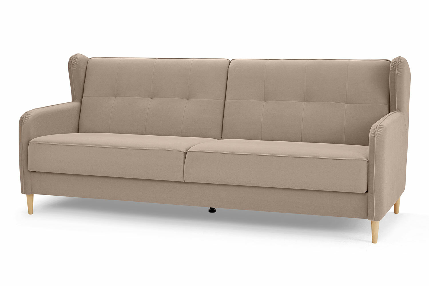 Диван-кровать SCANDICA Тифани прямой, 211х91х96 см, механизм книжка, цвет песочный