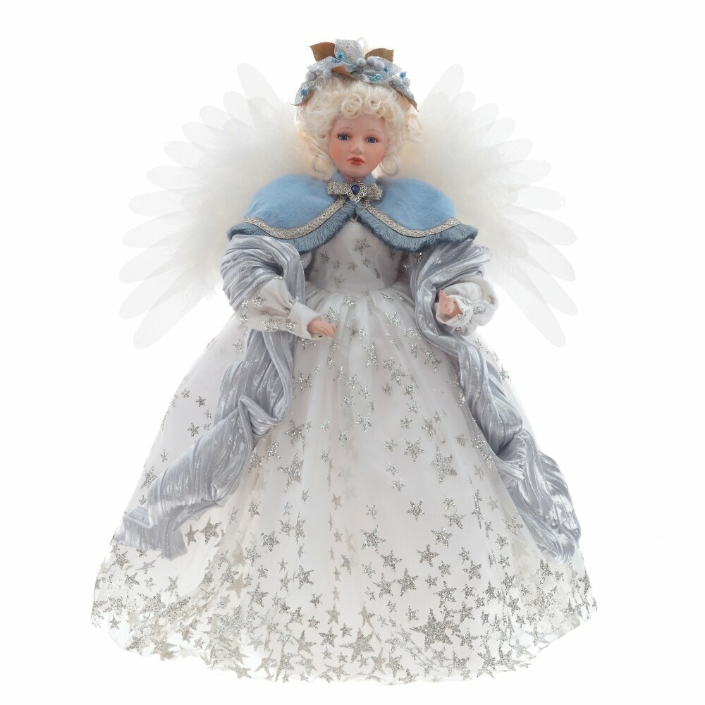 Кукла Ангел (музыка, движение, подсветка от сети), 60х60х67 см KSM-812854