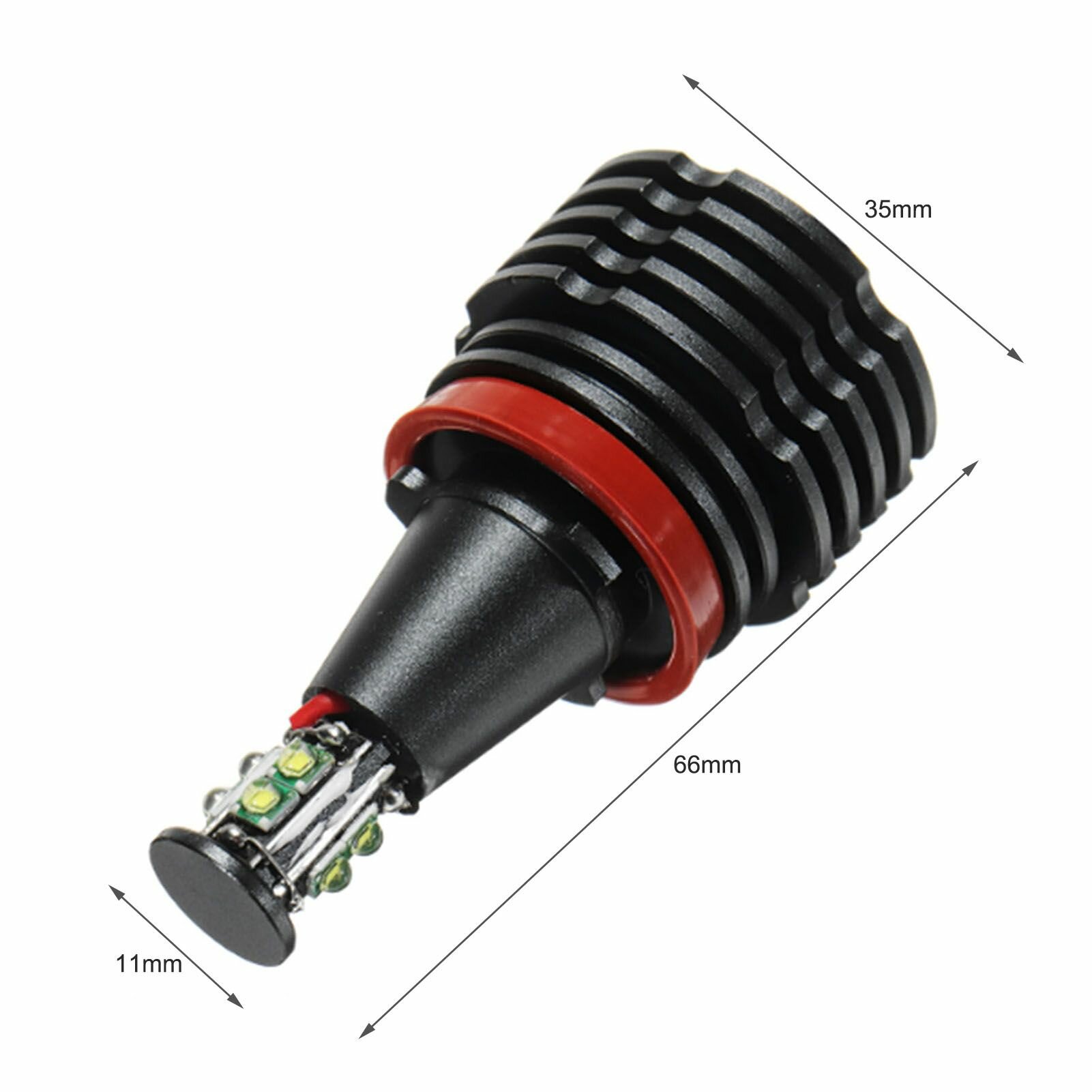 80 Вт одна пара светодиодных ангельских глазок Halo Ring для замены габаритных лампочек для BMW E90 E92 E93 E70 E71 E82 E89 M6 1 2 3 серии X5 X6 Z4