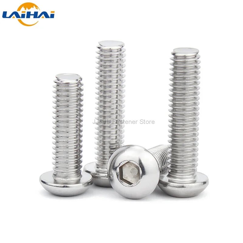 JARBLUE Болты с шестигранной головкой из нержавеющей стали 10 шт. 1/4-20, 5/8"