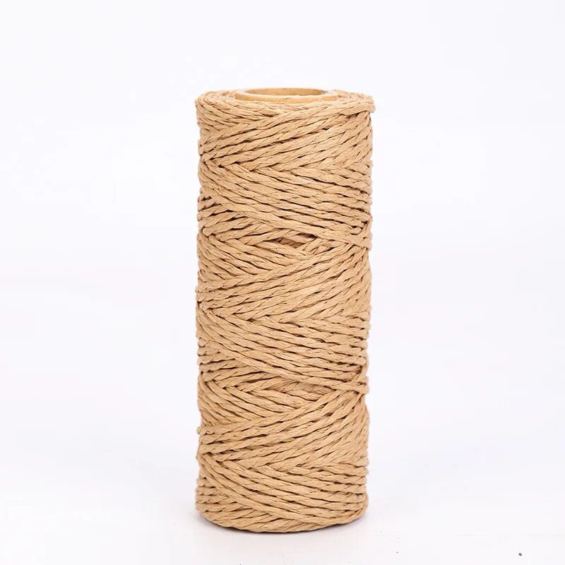 Бумажная рафия лента 100 м 1,5 мм