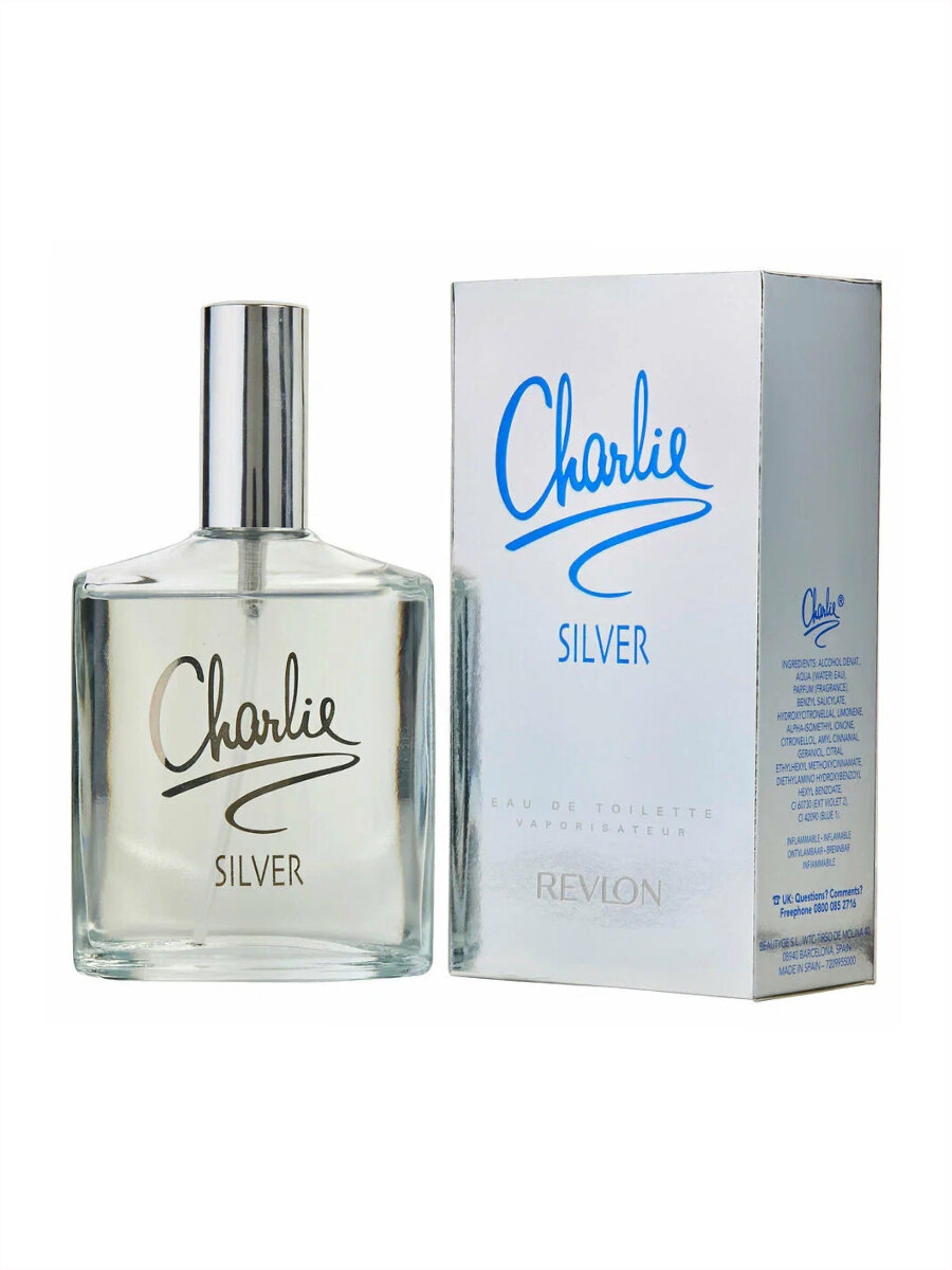 Revlon Charlie Silver туалетная вода 100 мл
