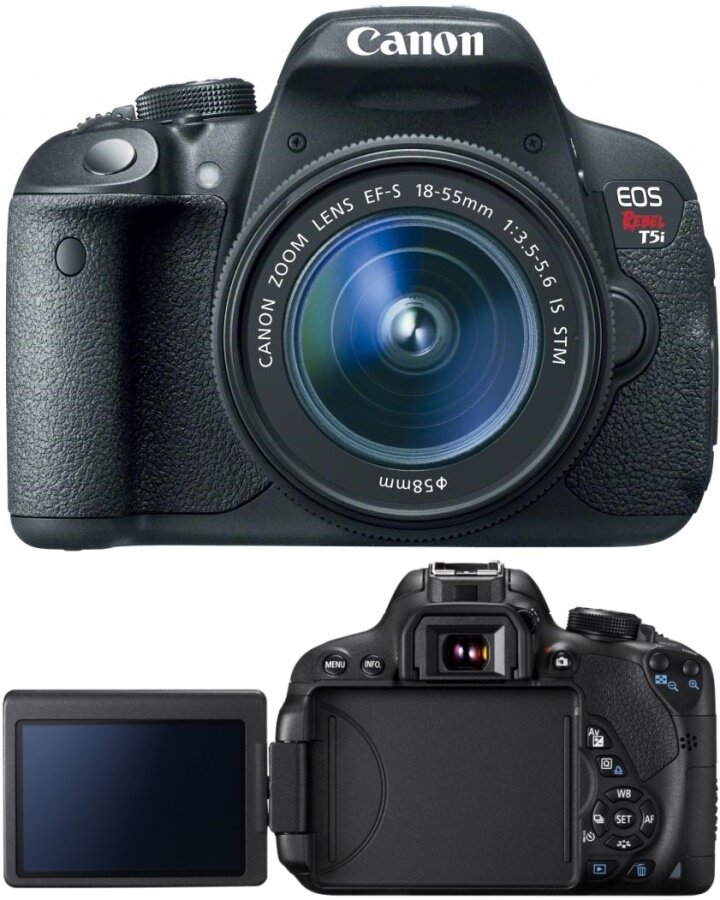 Фотоаппарат Canon EOS 700D, зеркальный, 18 эффективных мегапикселей, 5952х3968