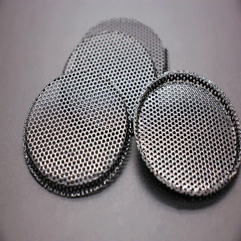 2 шт. 50 мм Накладные наушники Динамик Металлический гриль гарнитура драйвер Meah чехол для шлема наушники громкий динамик защитный чехол