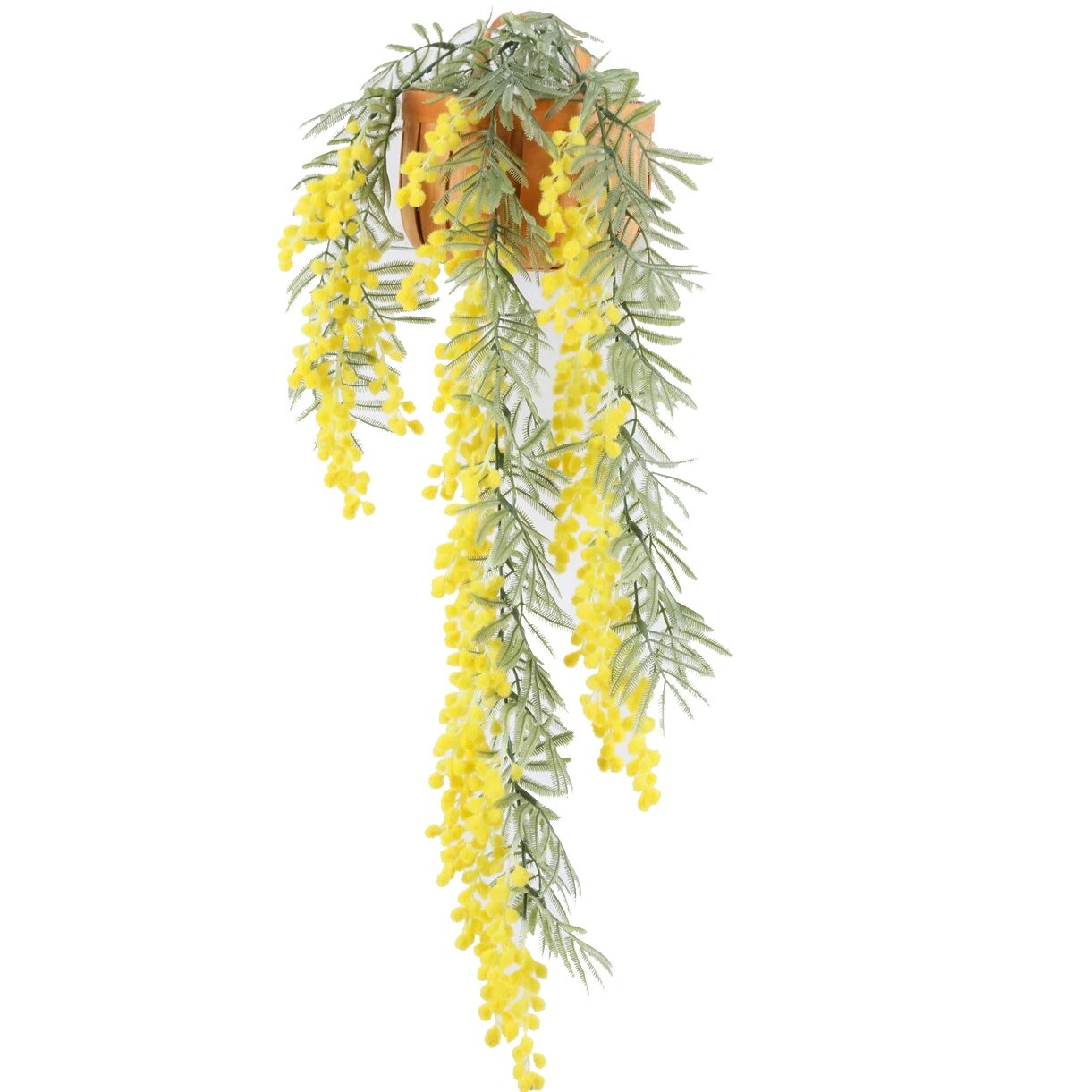Искусственные цветы мимоза лоза