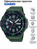 Наручные часы CASIO Collection, хаки, черный, зеленый