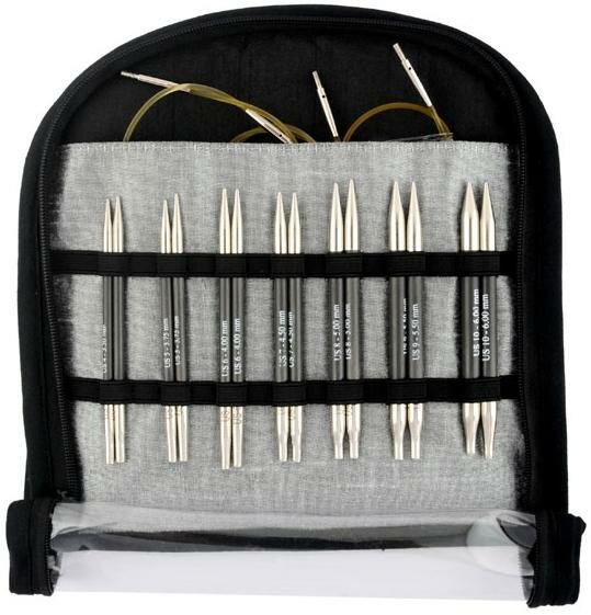 Набор Special Interchangeable Needle Set спиц съемных укороченныхKarbonz, KnitPro, 41618