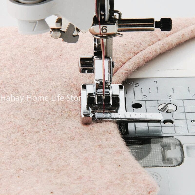 Прижимная лапка с линейкой для швейной машины