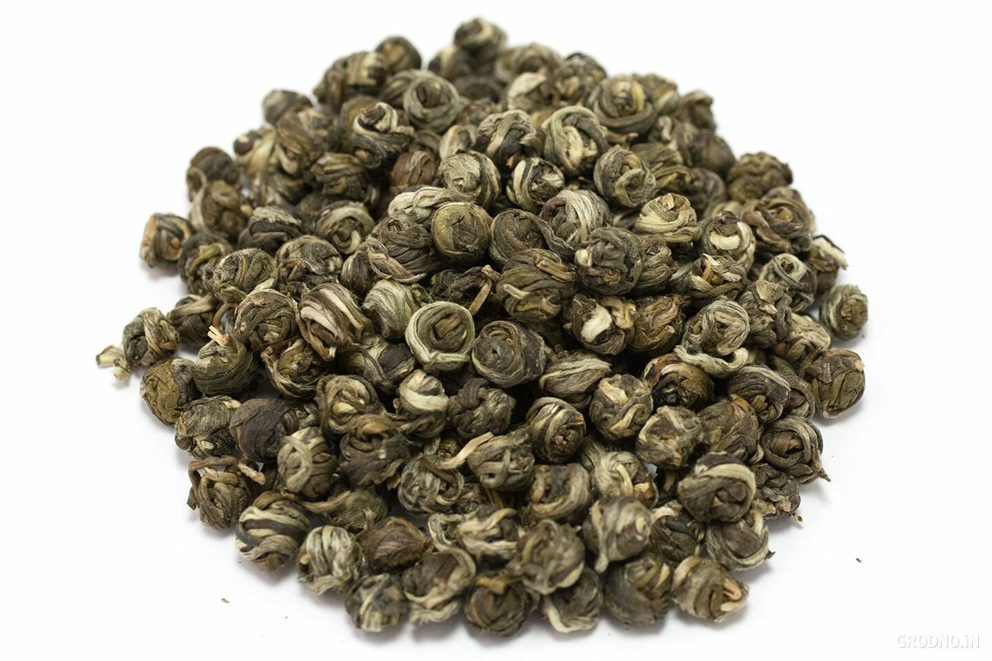 Классический белый чай Бай Лун Чжу (Белая Жемчужина Дракона), 100гр / Настоящий китайский крупнолистовой скрученный в форме жемчужины / элитный чайный напиток / витаминный для похудения