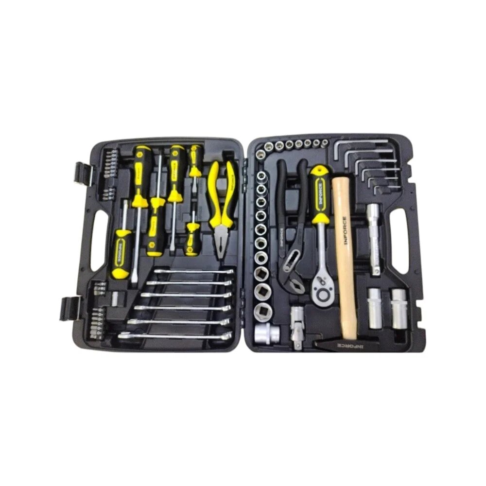 Inforce универсальный набор инструмента 66 предметов 06-25-07