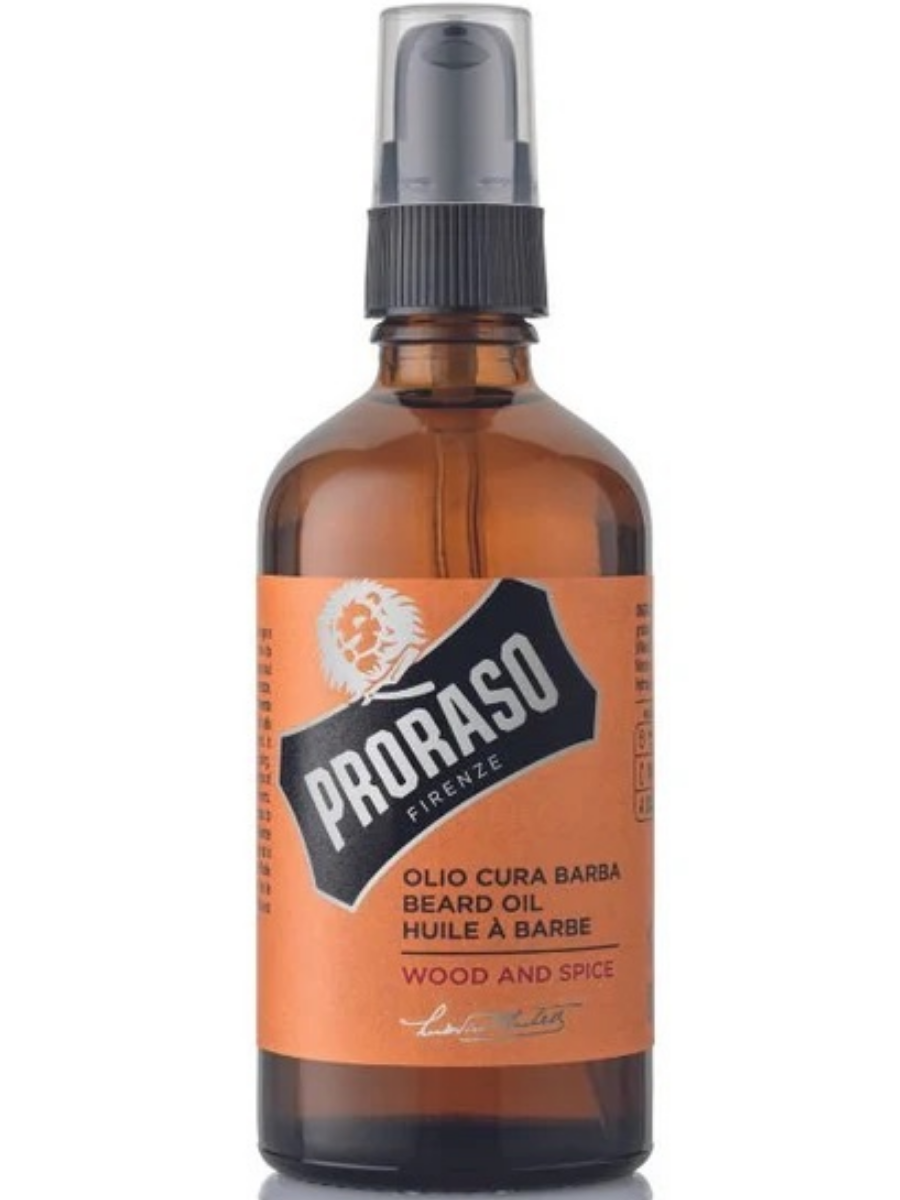 Масло для Ухода за Бородой Proraso WOOD & SPICE (Дерево и Специи), 100 мл