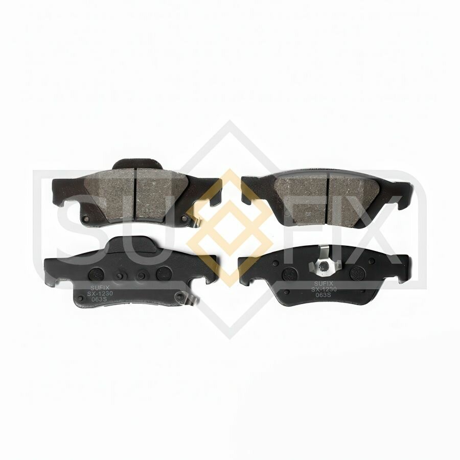 Колодки тормозные задние, для БМВ 1 E81, 3 E90, X1 E84 арт SX1230