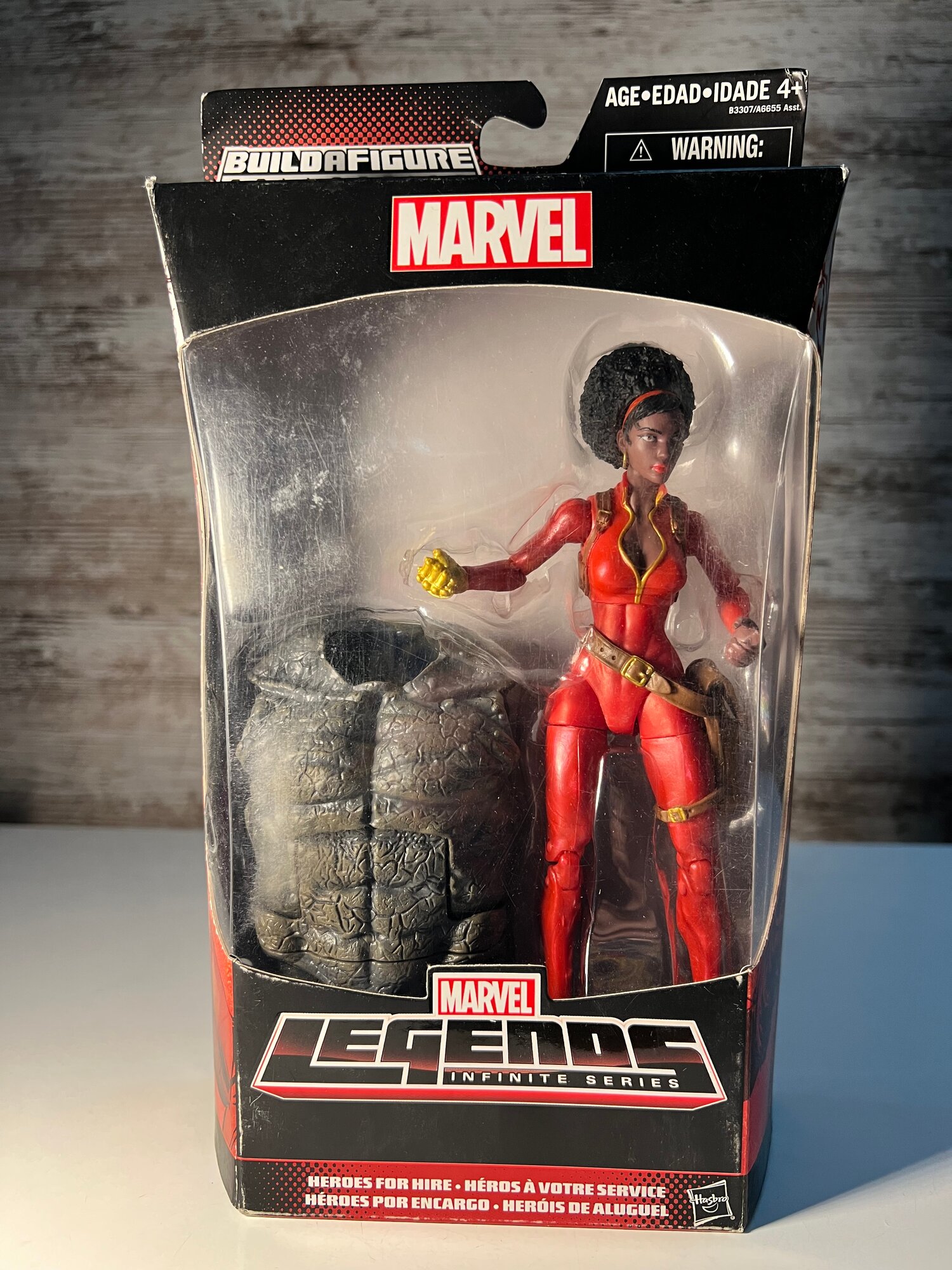 Фигурка Марвел Мисти Найт, Marvel Legends Infinite Series, Misty Knight, 16 см от Hasbro