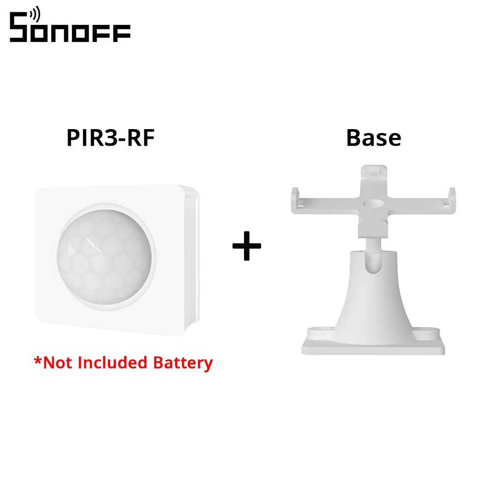 SONOFF PIR3-RF датчик движения PIR3-RF with base